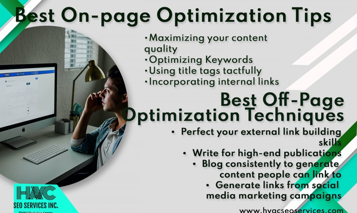 What is on-page and off-page optimization? - HVAC SEO