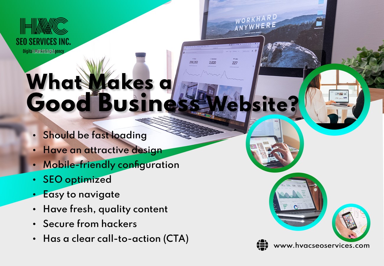 What makes a good business website? - HVAC SEO Services